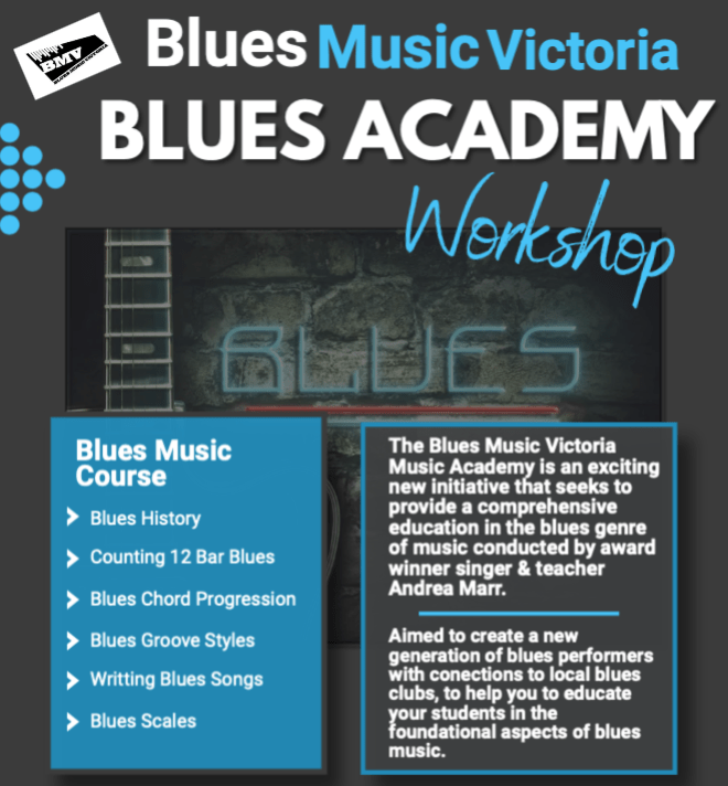 BLUES ACADEMY - Blues Music Victoria